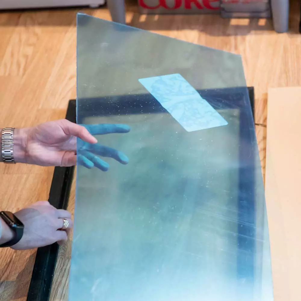 poster frame plastic replacement