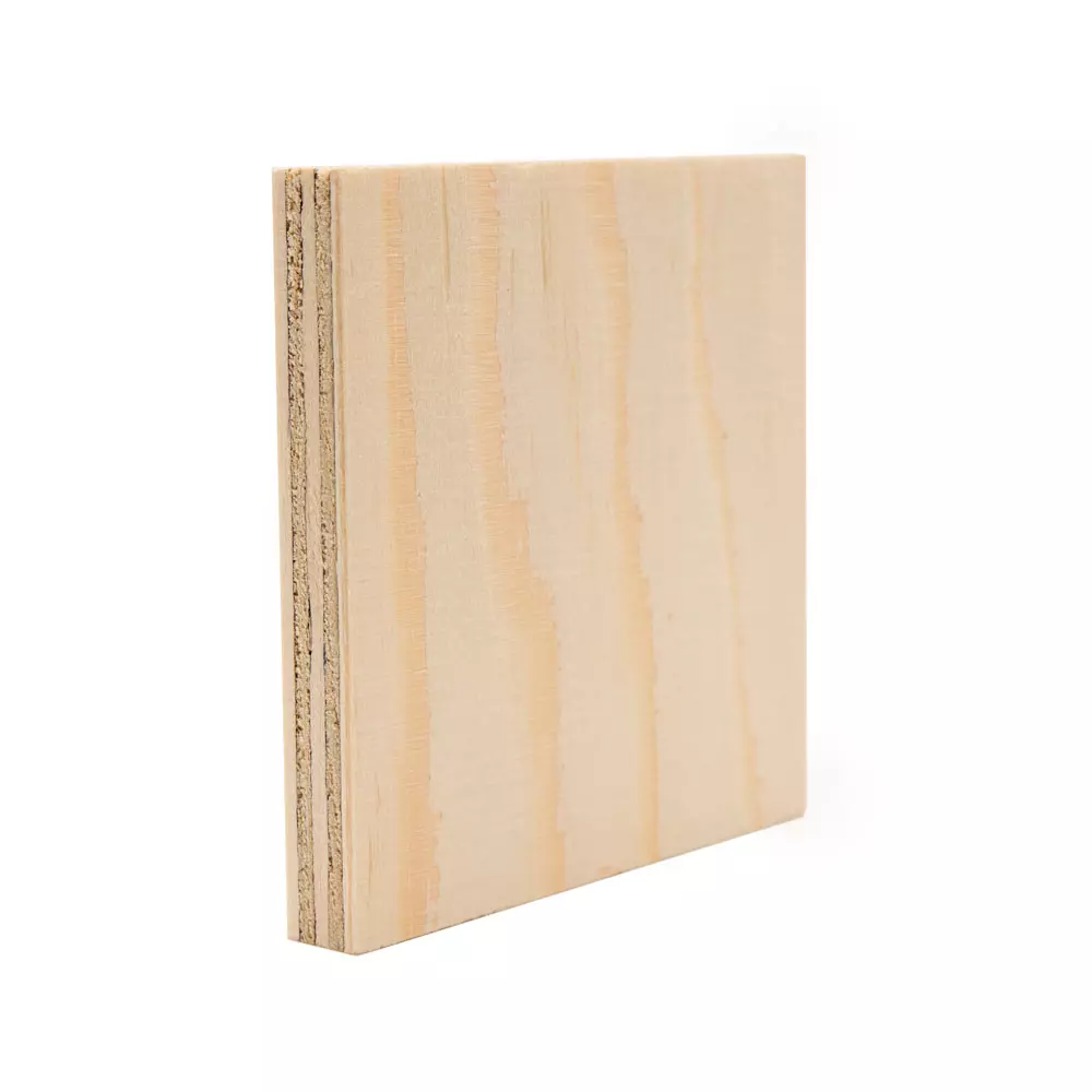 Softwood Plywood Sheet Th18mm W1220mm L2440mm Plywood | Sheet Material