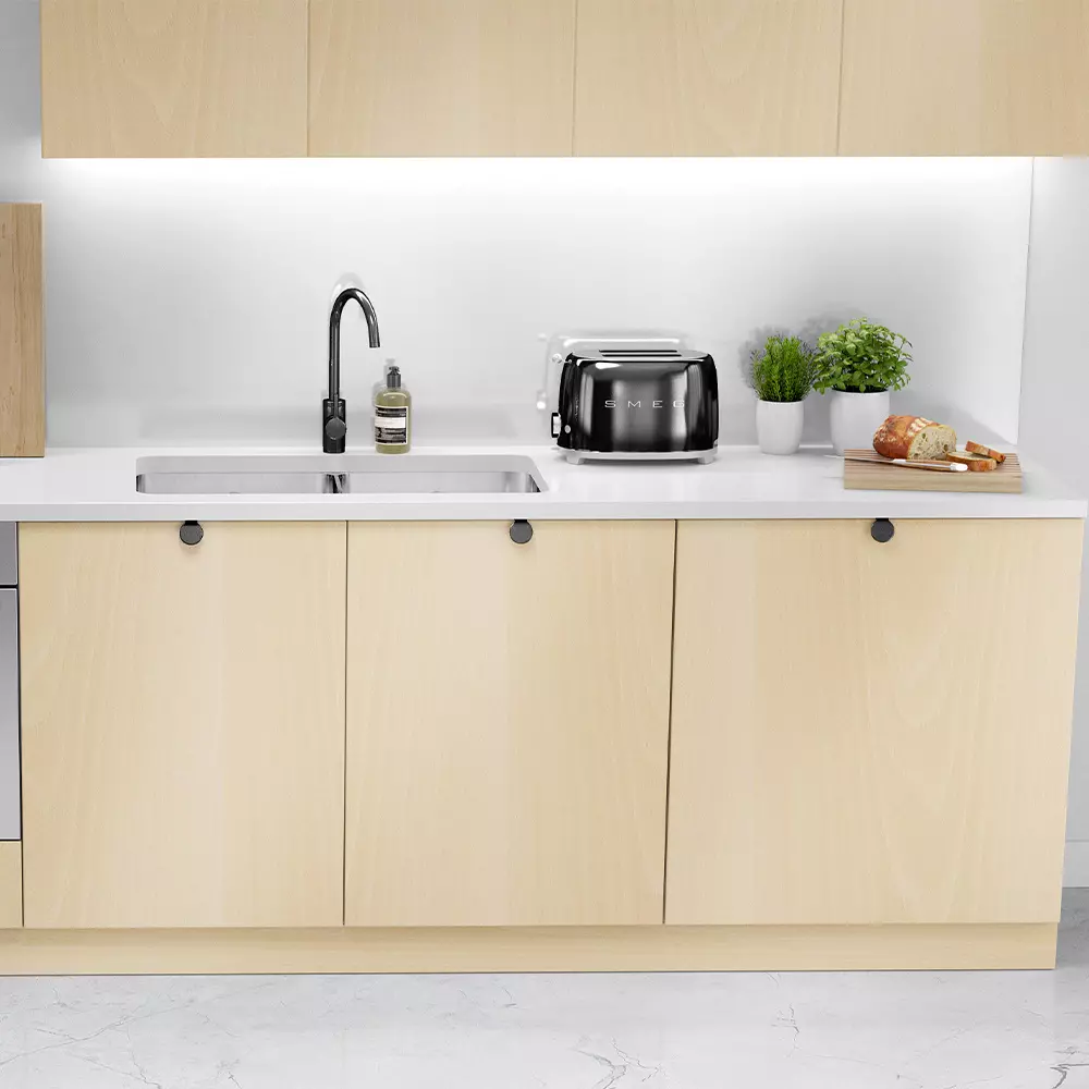 Light beech kitchen units store