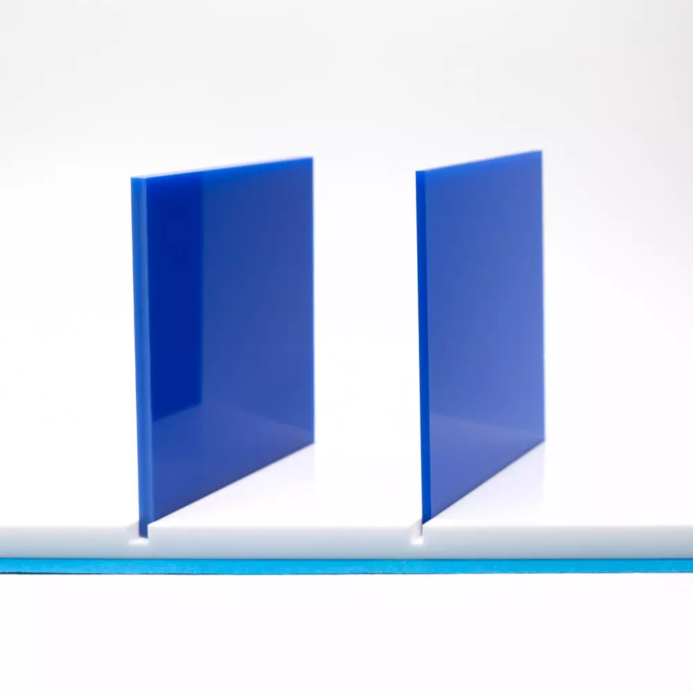 Transparent Blue Acrylic Sheet