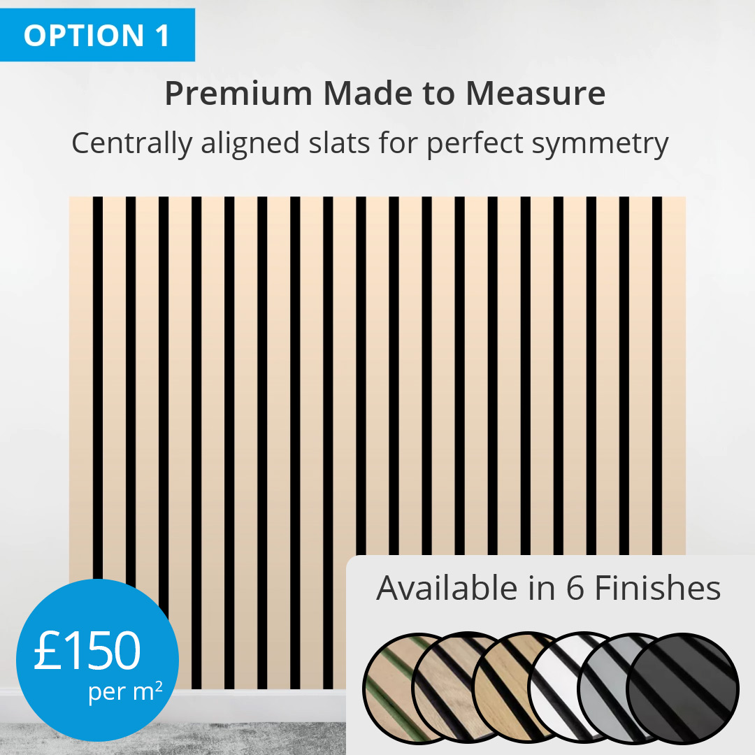 Slat Wall Panels | Cut to Size Wood Slat Panelling | Cut My